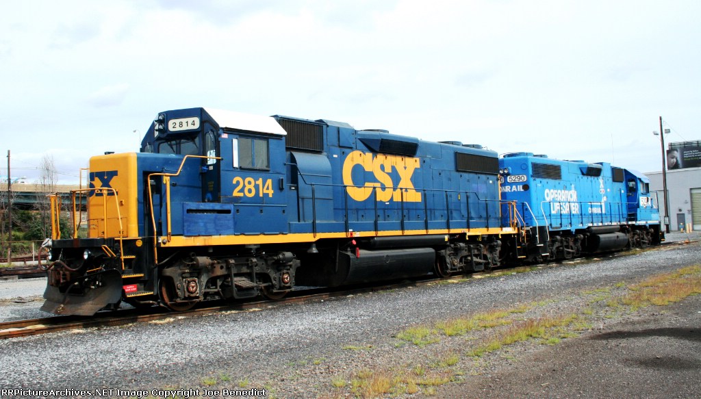 CSX 2814 & CR 5290